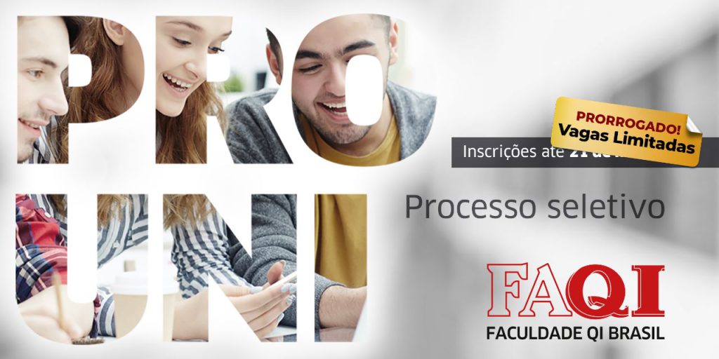 Inscrições prorrogadas para bolsas de estudo na graduação da FAQI até ...